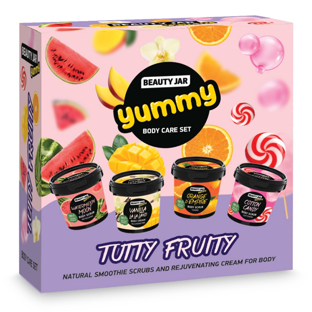 Komplekt BEAUTY JAR Yummy Tutty Fruity Gift Get